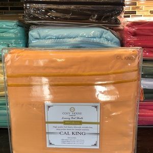 cosy house | Bedding | Cosy House 50 Collection Cal King Luxury Sheets ...